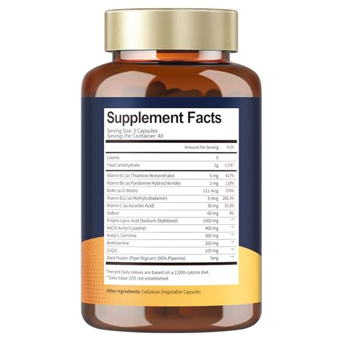 premium quality alpha lipoic acid 1000 mg