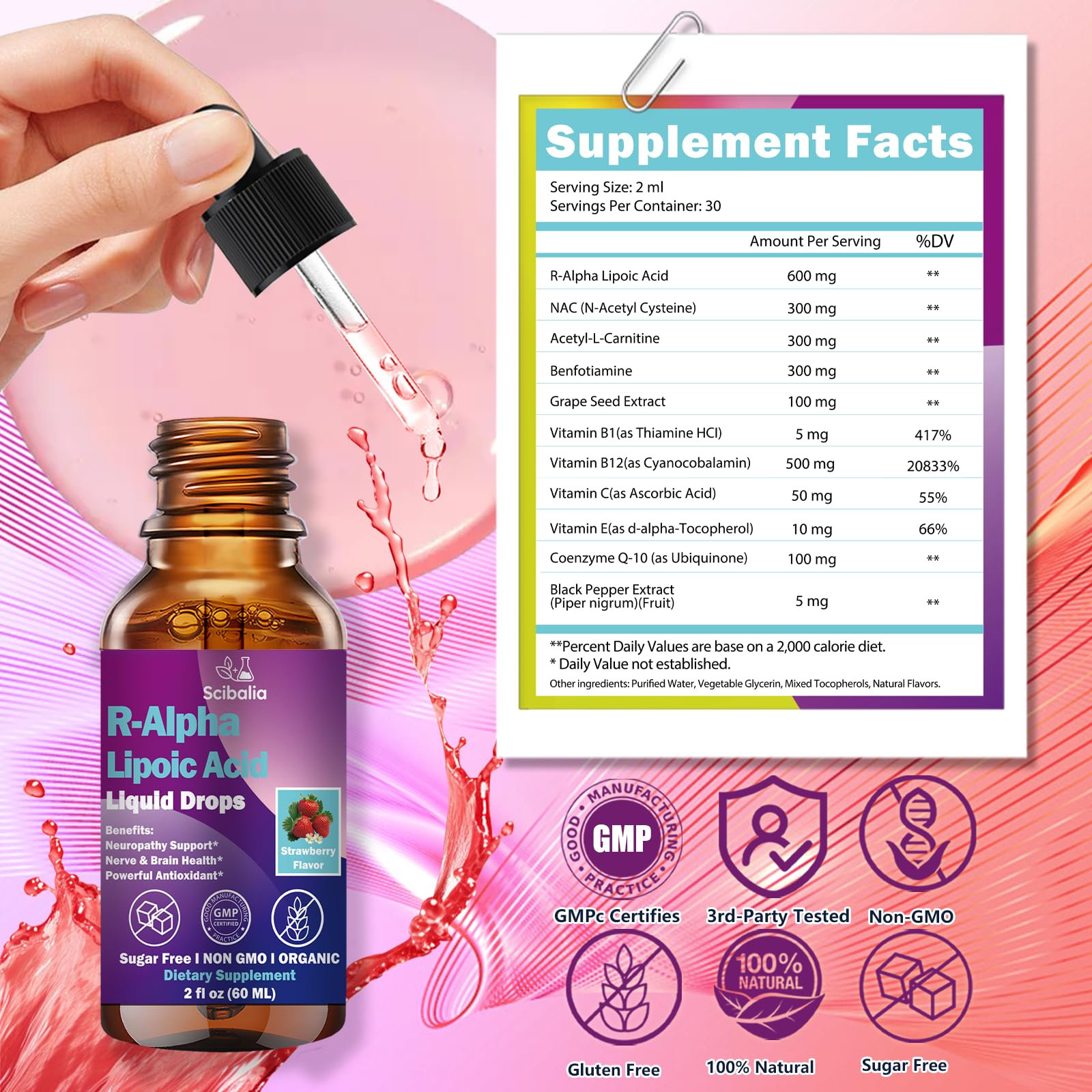 premium quality alpha lipoic acid formula