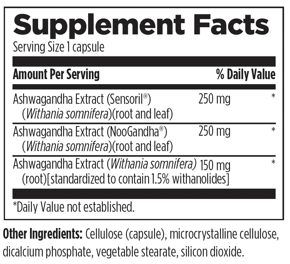 premium quality ashwagandha supplement