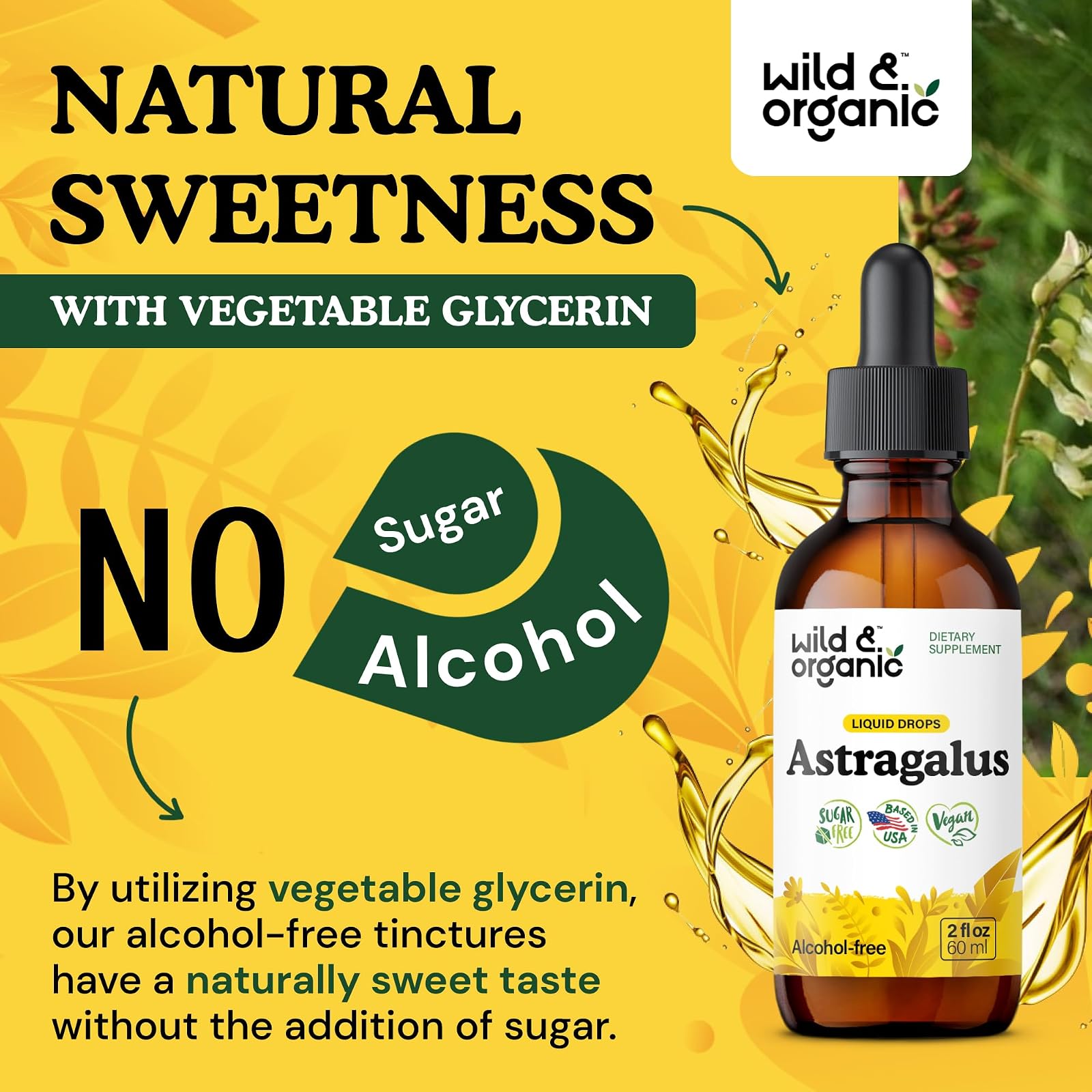 premium quality astragalus herbal drops