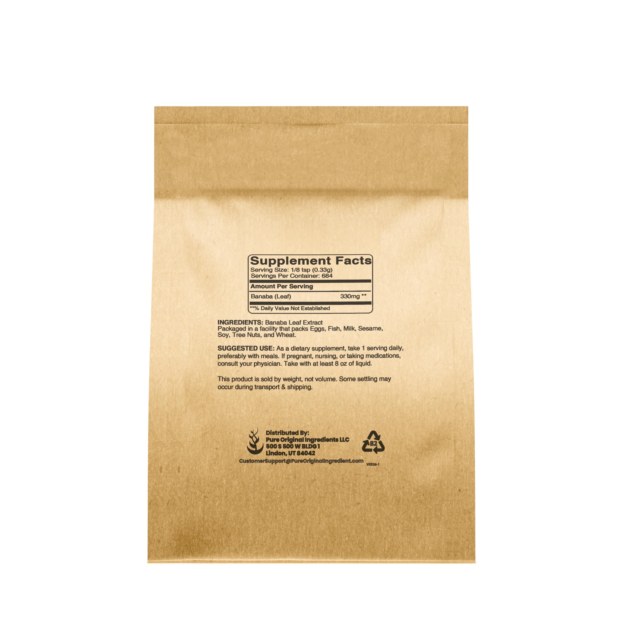 premium quality banaba leaf extract