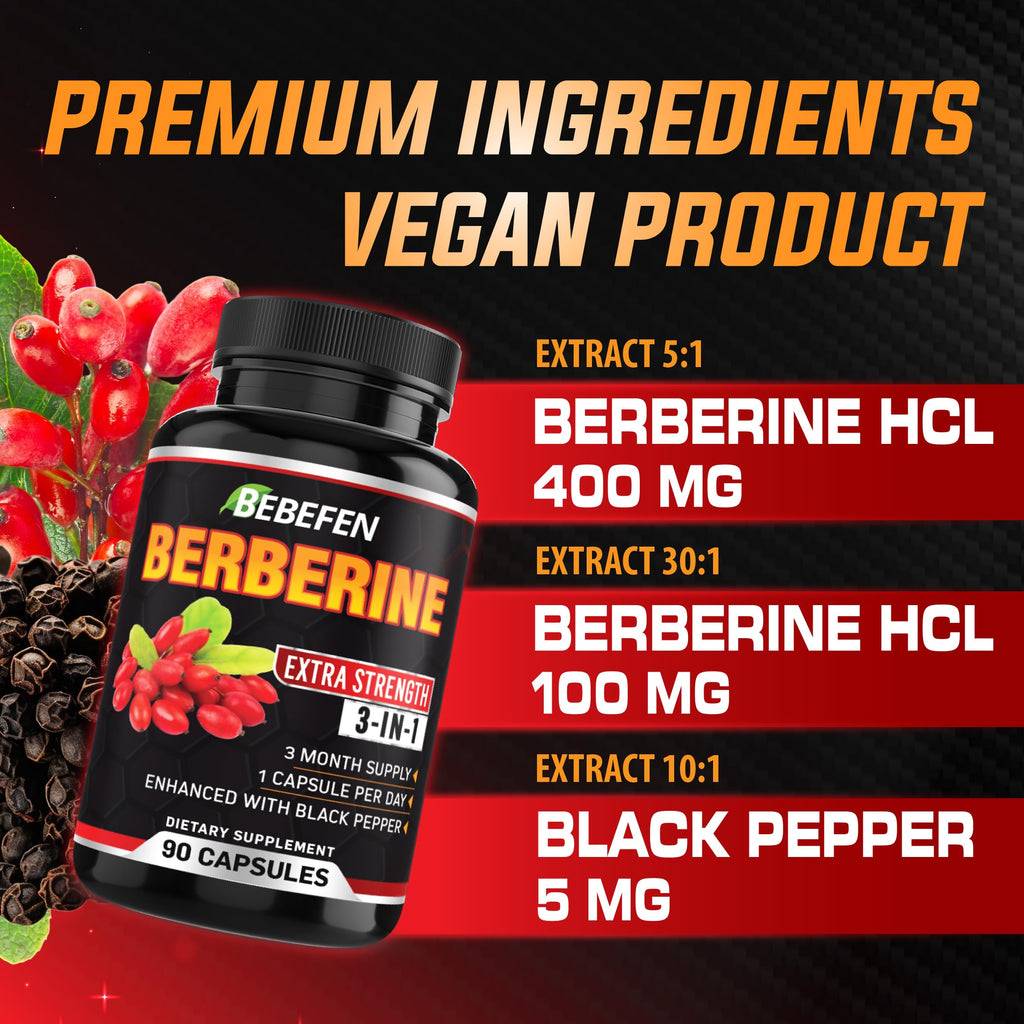 premium quality berberine capsules