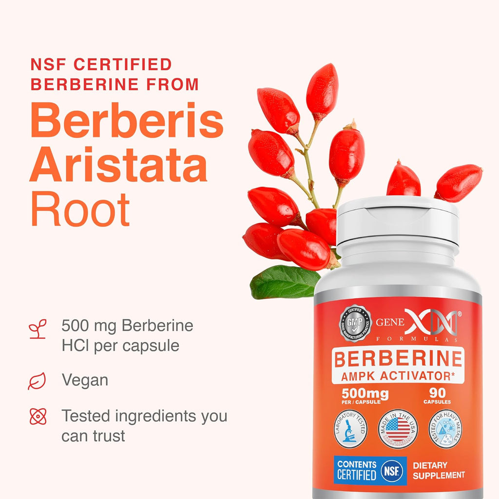 premium quality berberine hcl capsules
