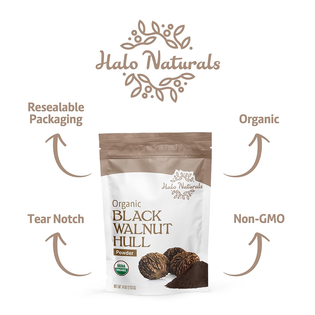 premium quality black walnut powder