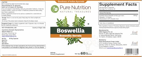 premium quality boswellia supplement