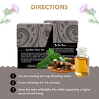 premium quality burdock root tea bags
