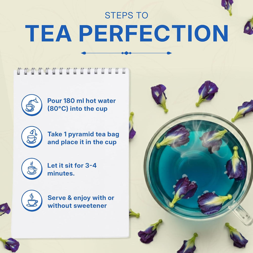Premium quality butterfly pea tea