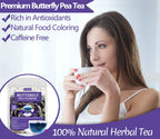 premium quality butterfly pea tea