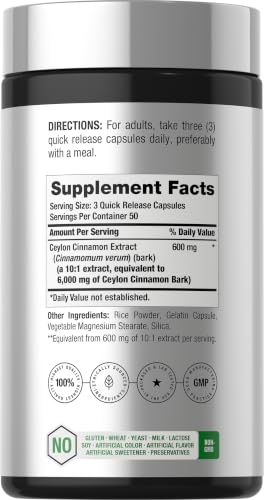 premium quality Ceylon cinnamon supplement