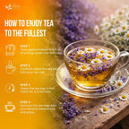 premium quality chamomile lavender tea