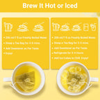 premium quality chamomile tea bags
