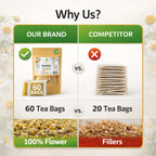 premium quality chamomile tea bags