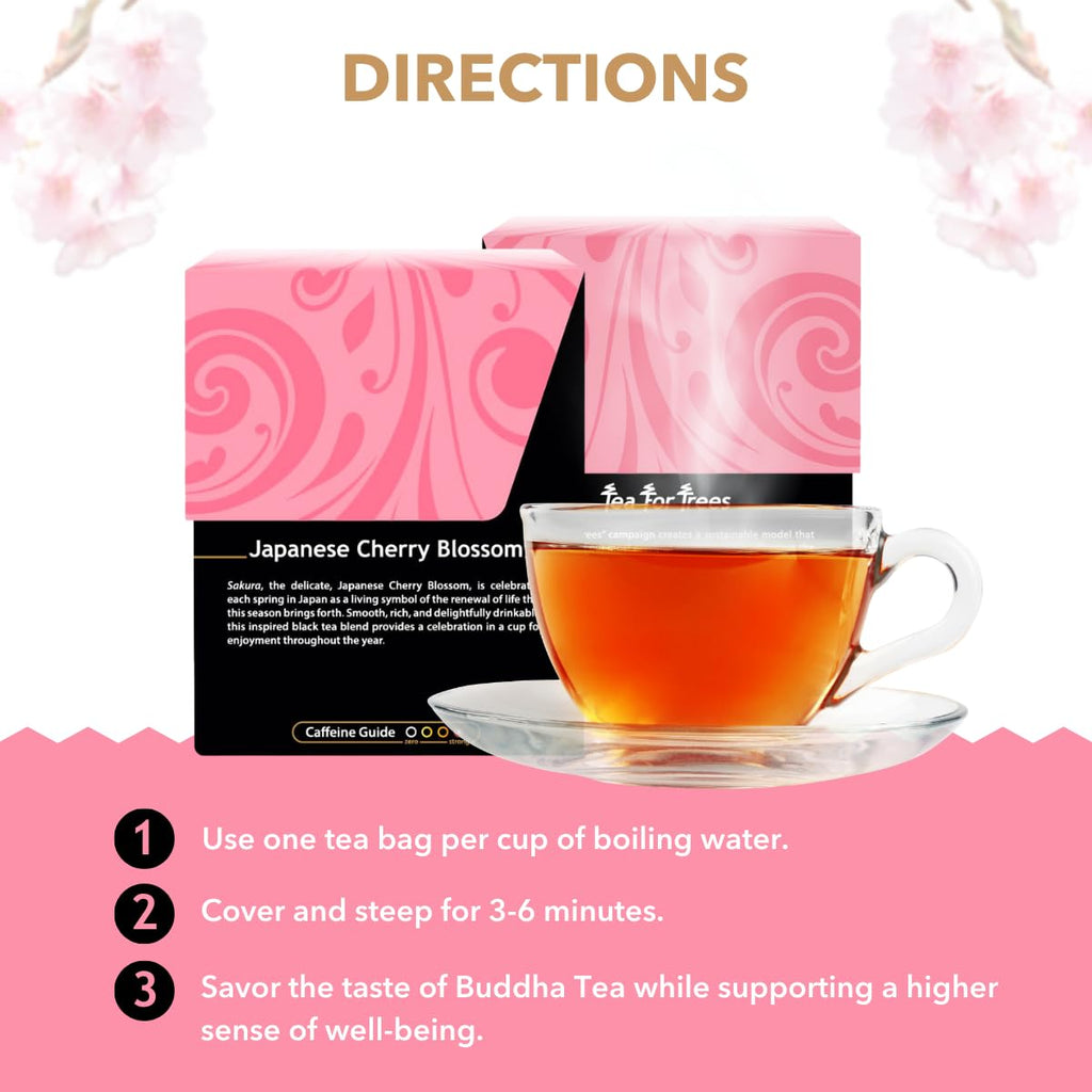 premium quality cherry blossom tea