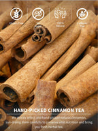 premium quality cinnamon tea bags