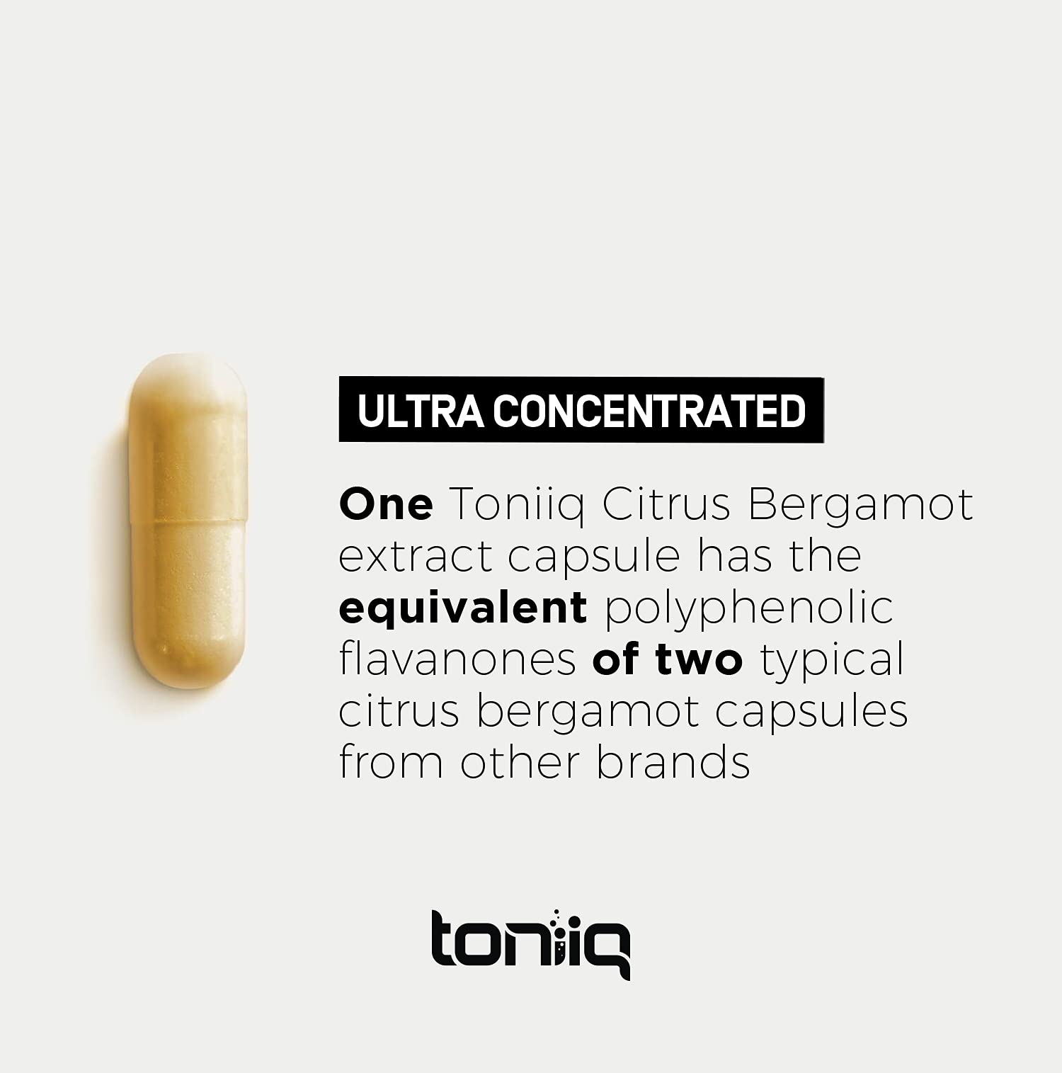 Premium quality Citrus Bergamot capsules