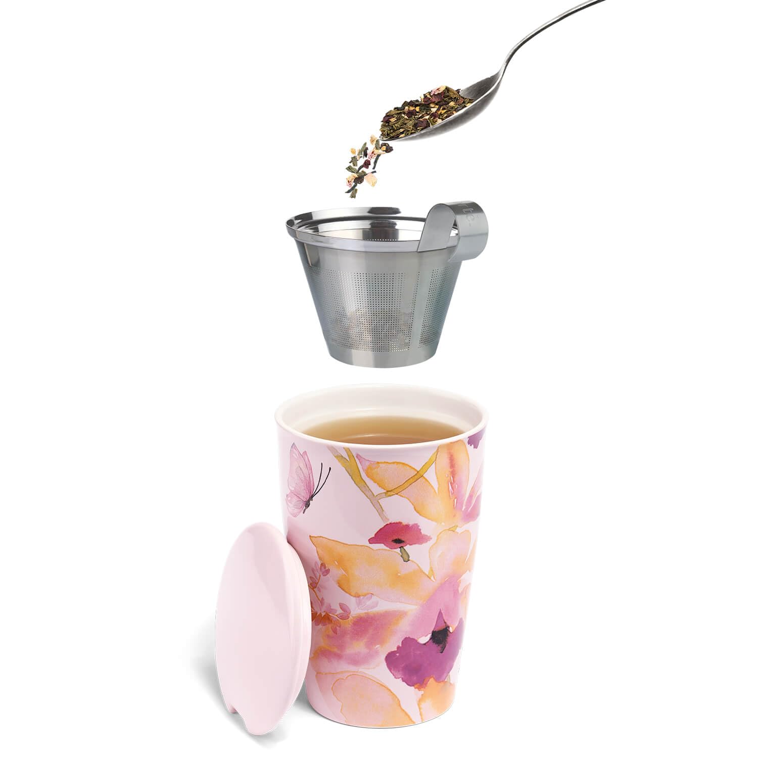 premium quality citrus mint tea blend