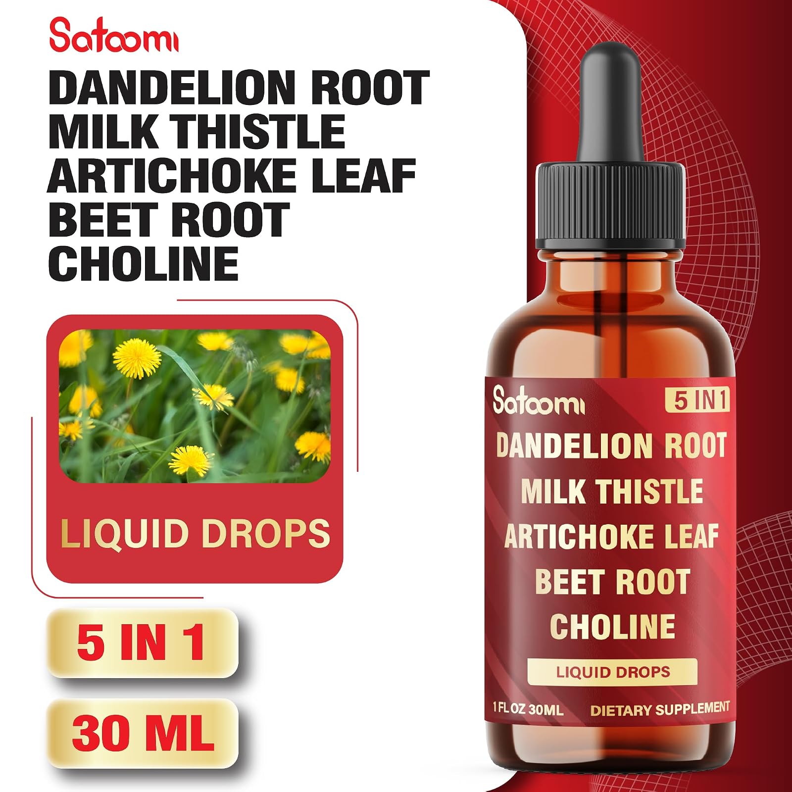 premium quality dandelion root extract