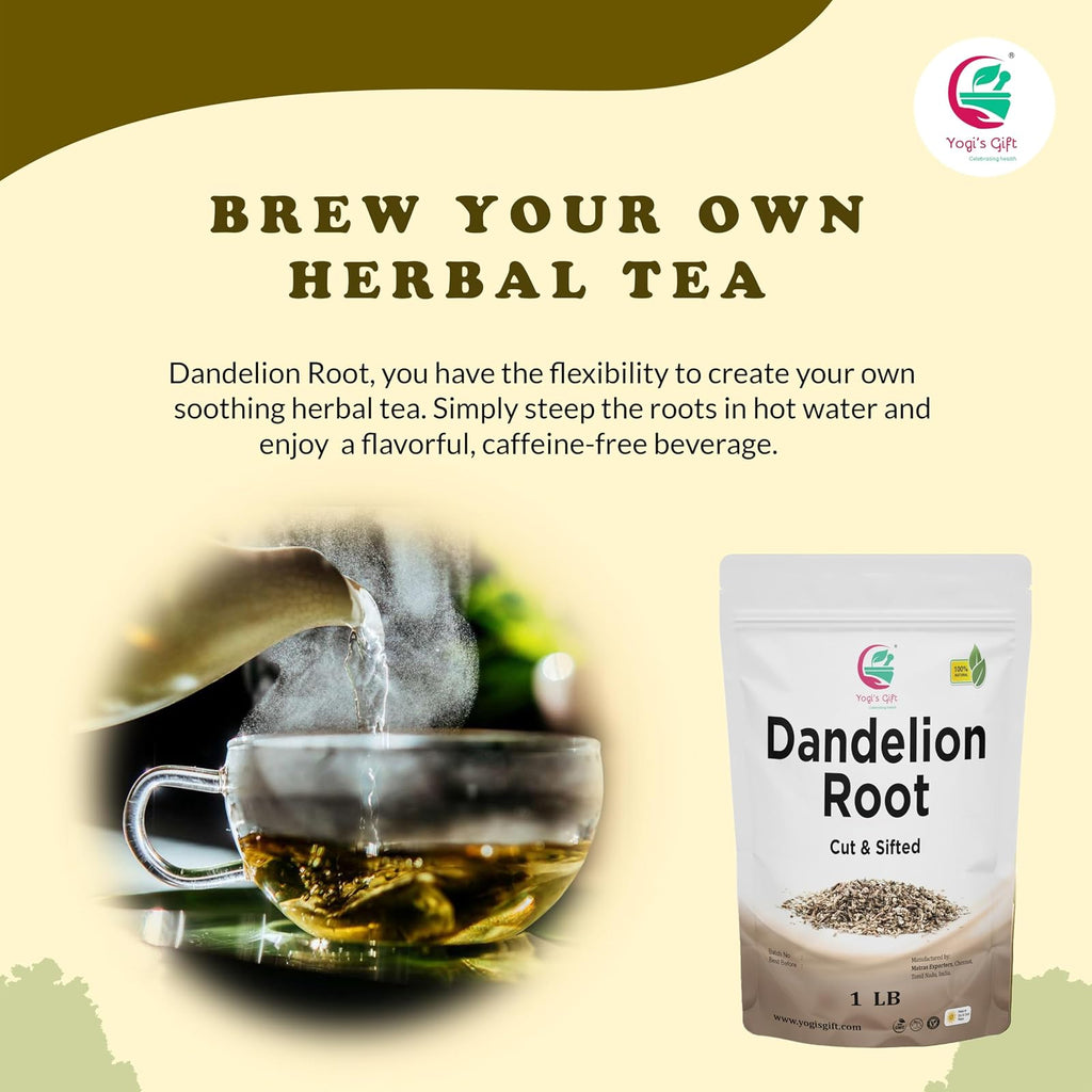 premium quality dandelion root loose