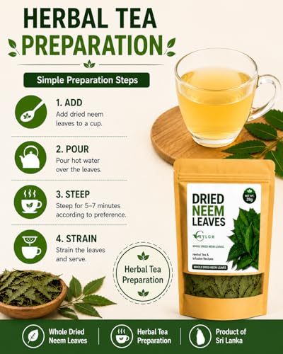 premium quality dried neem leaves