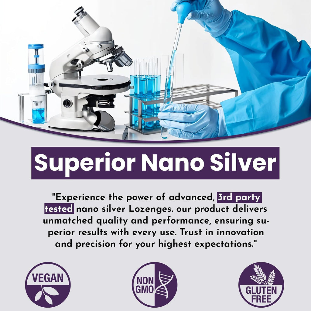 premium quality elderberry lozenges with silver