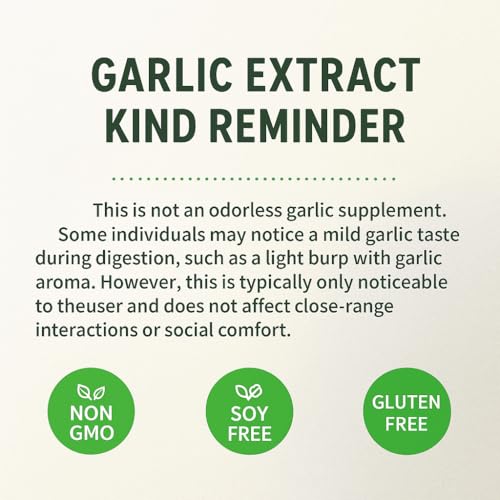 premium quality garlic supplement