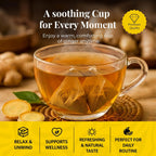 Premium quality ginger tea blend
