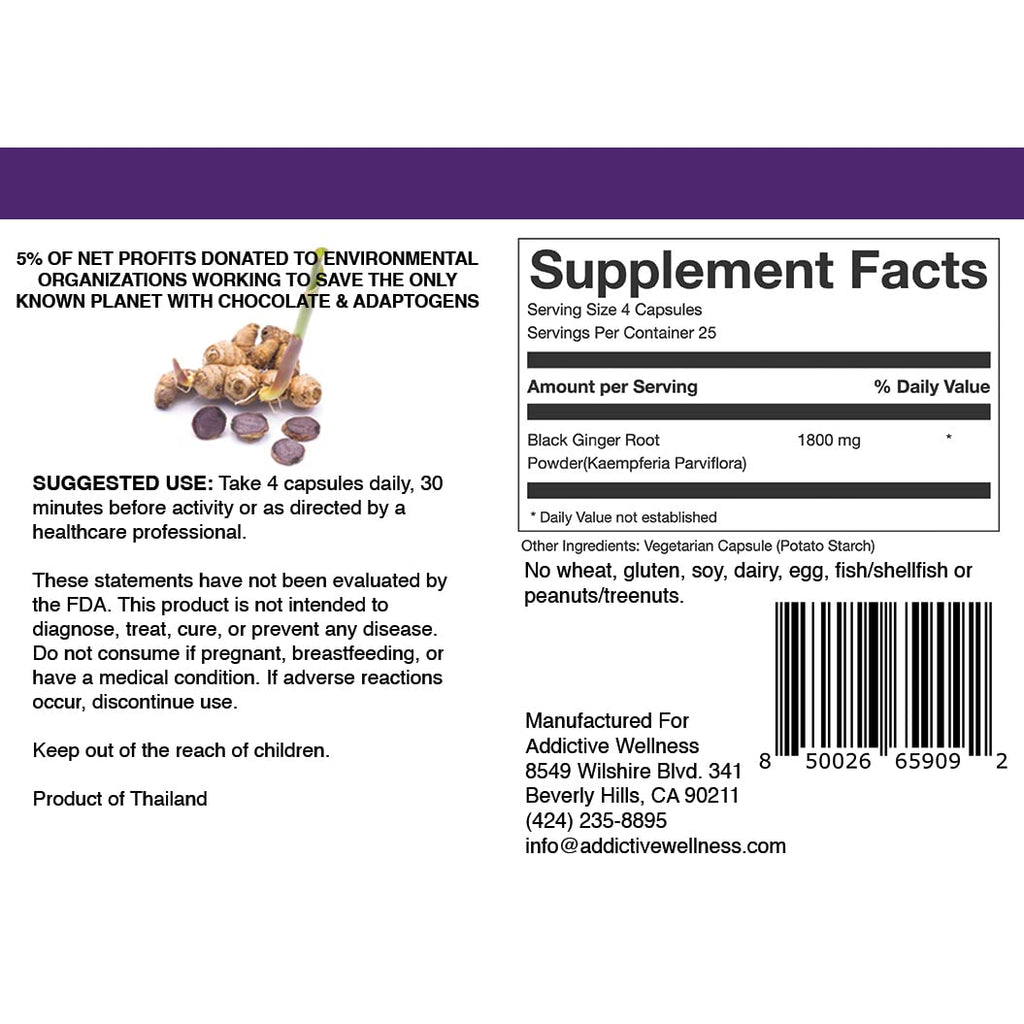 premium quality ginger tea capsules