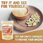 premium quality ginseng powder