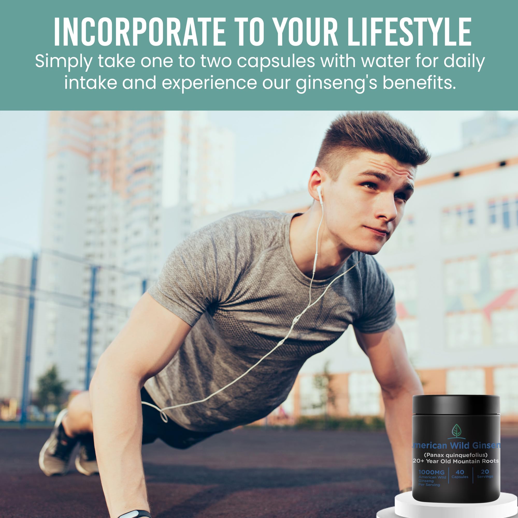 premium quality ginseng supplement