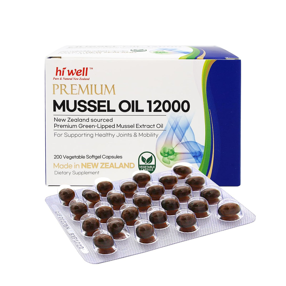 premium quality green-lipped mussel oil