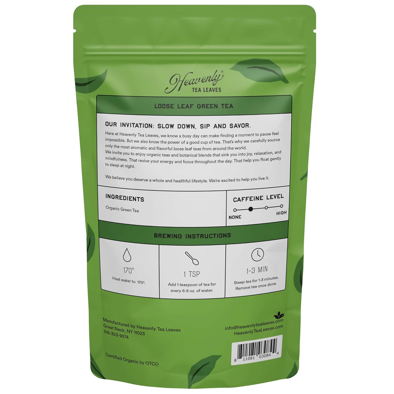 premium quality green tea leaves