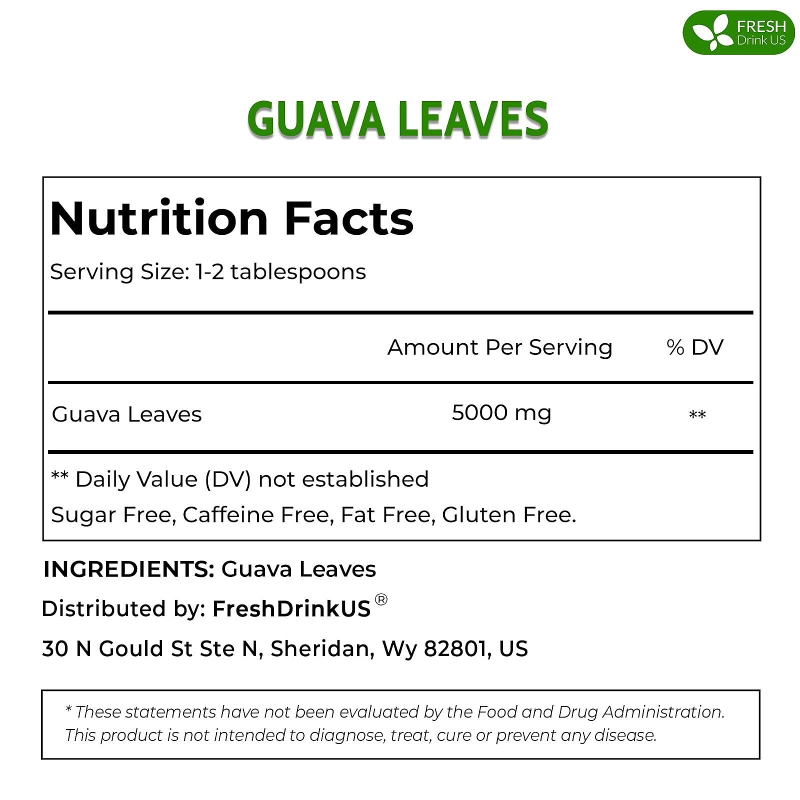 premium quality guava tea leaves