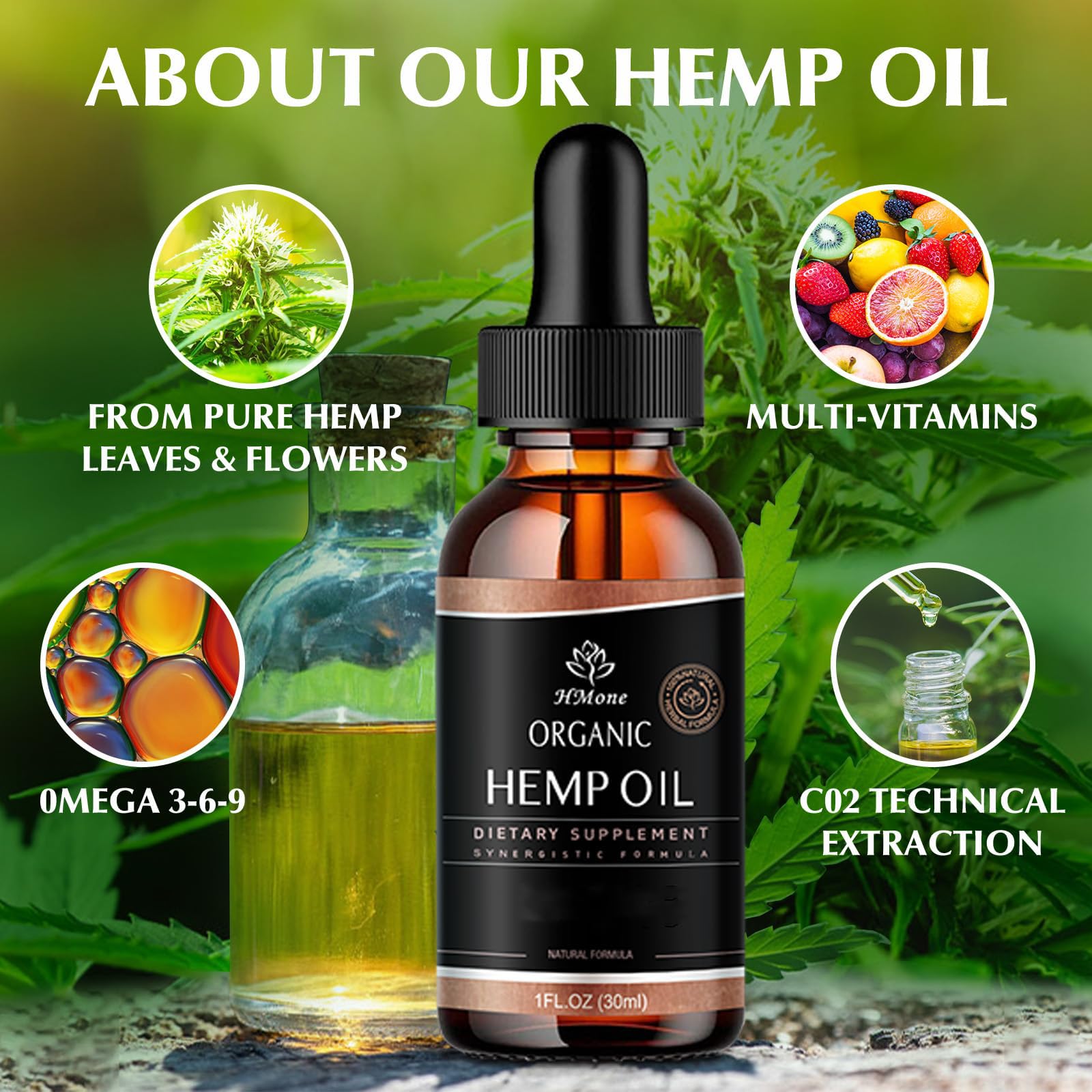 premium quality hemp oil extract
