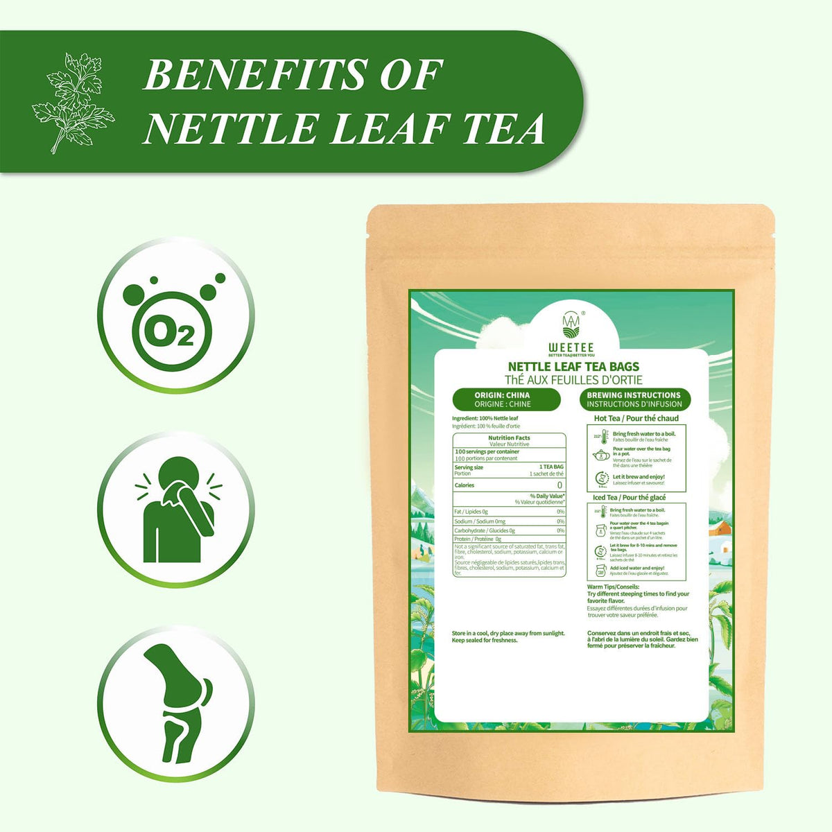 premium quality herbal detox tea