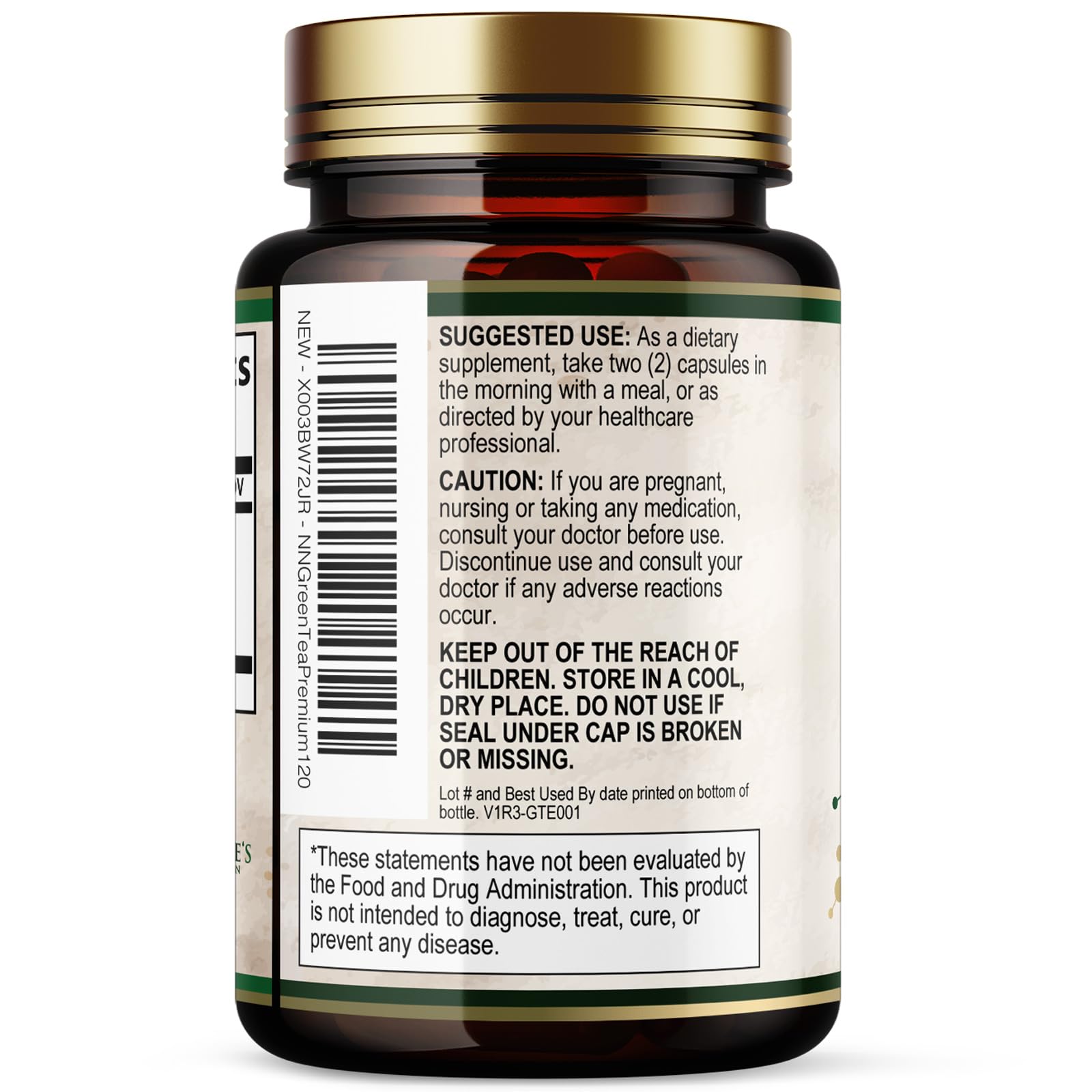 premium quality herbal green tea extract
