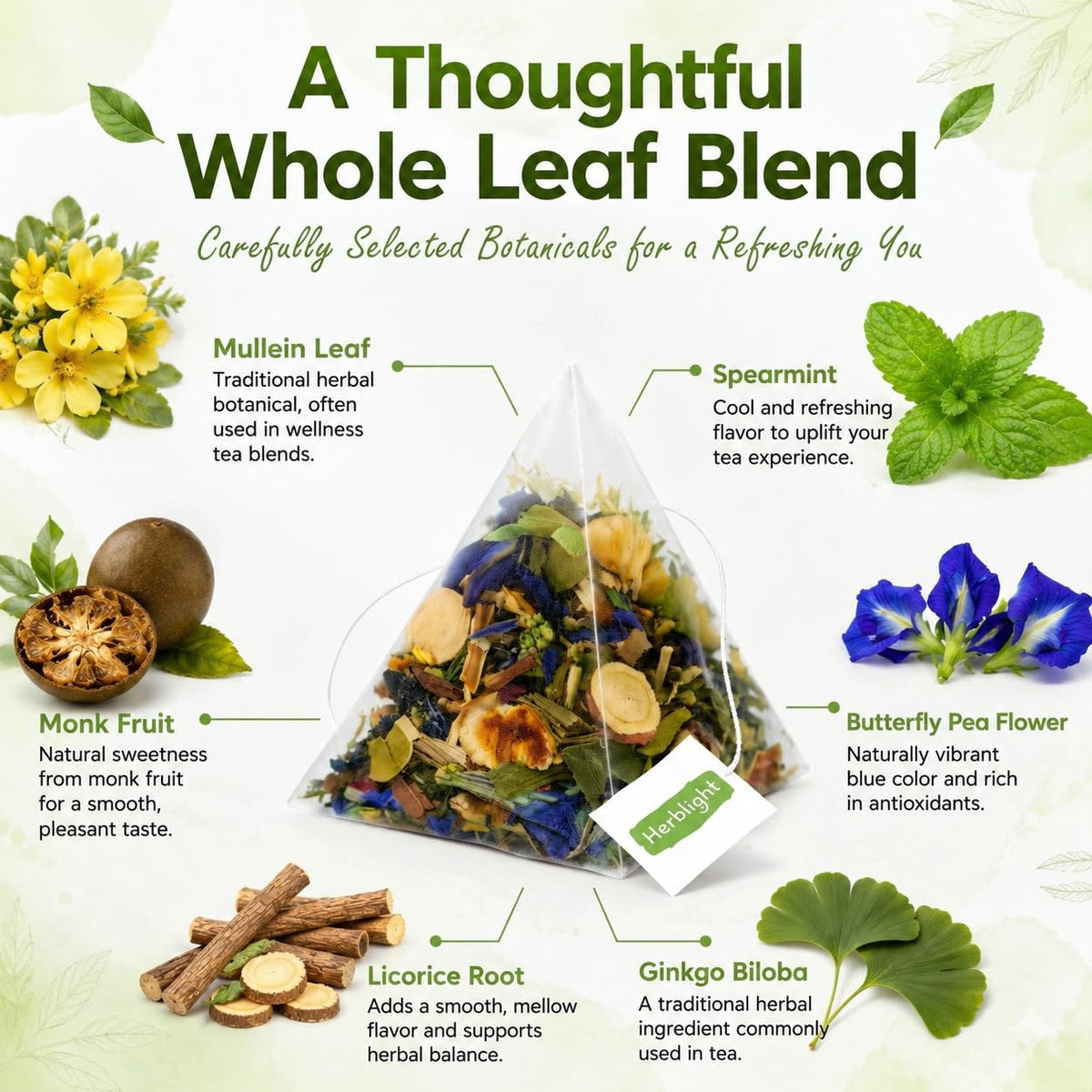 premium quality herbal tea bags