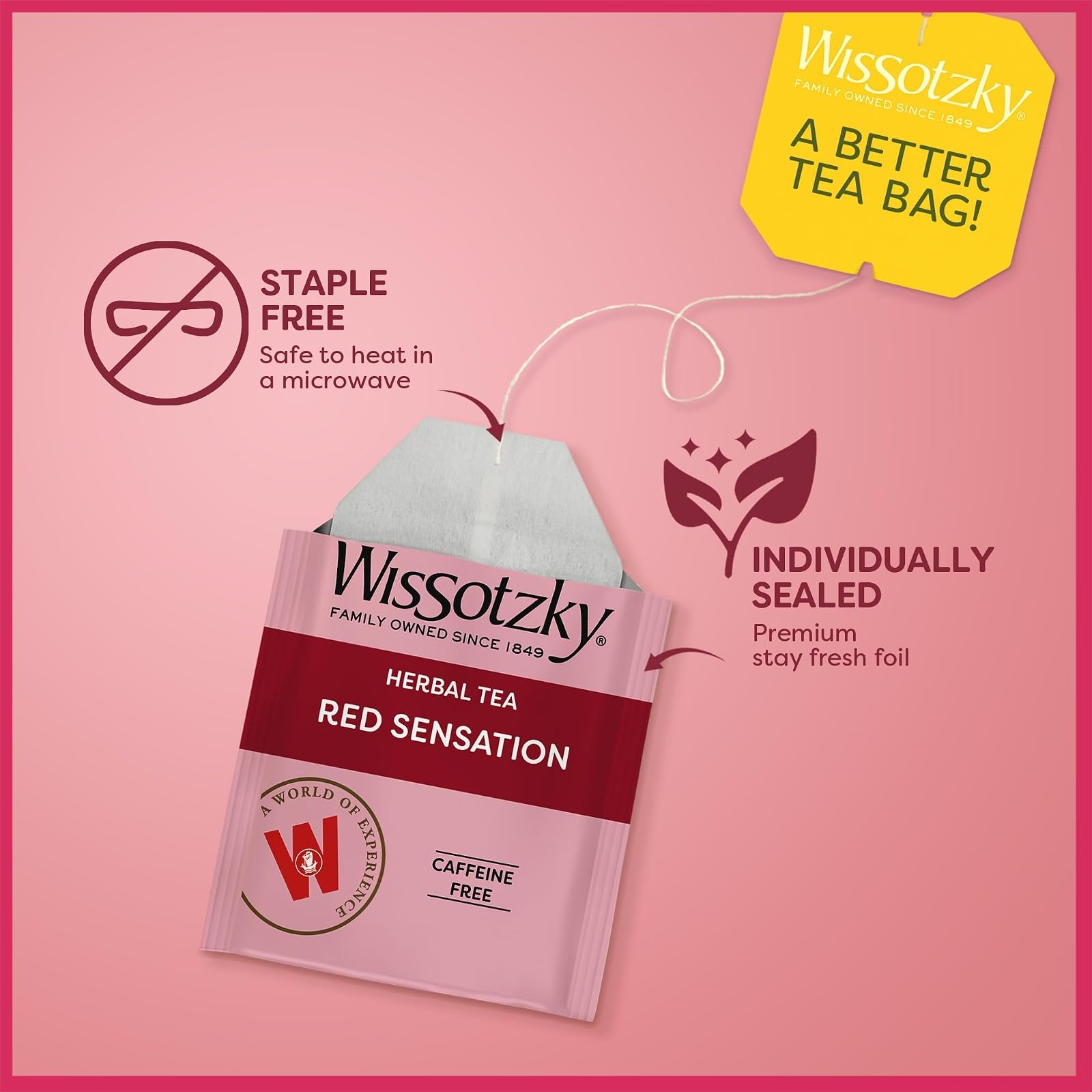 premium quality herbal tea bags