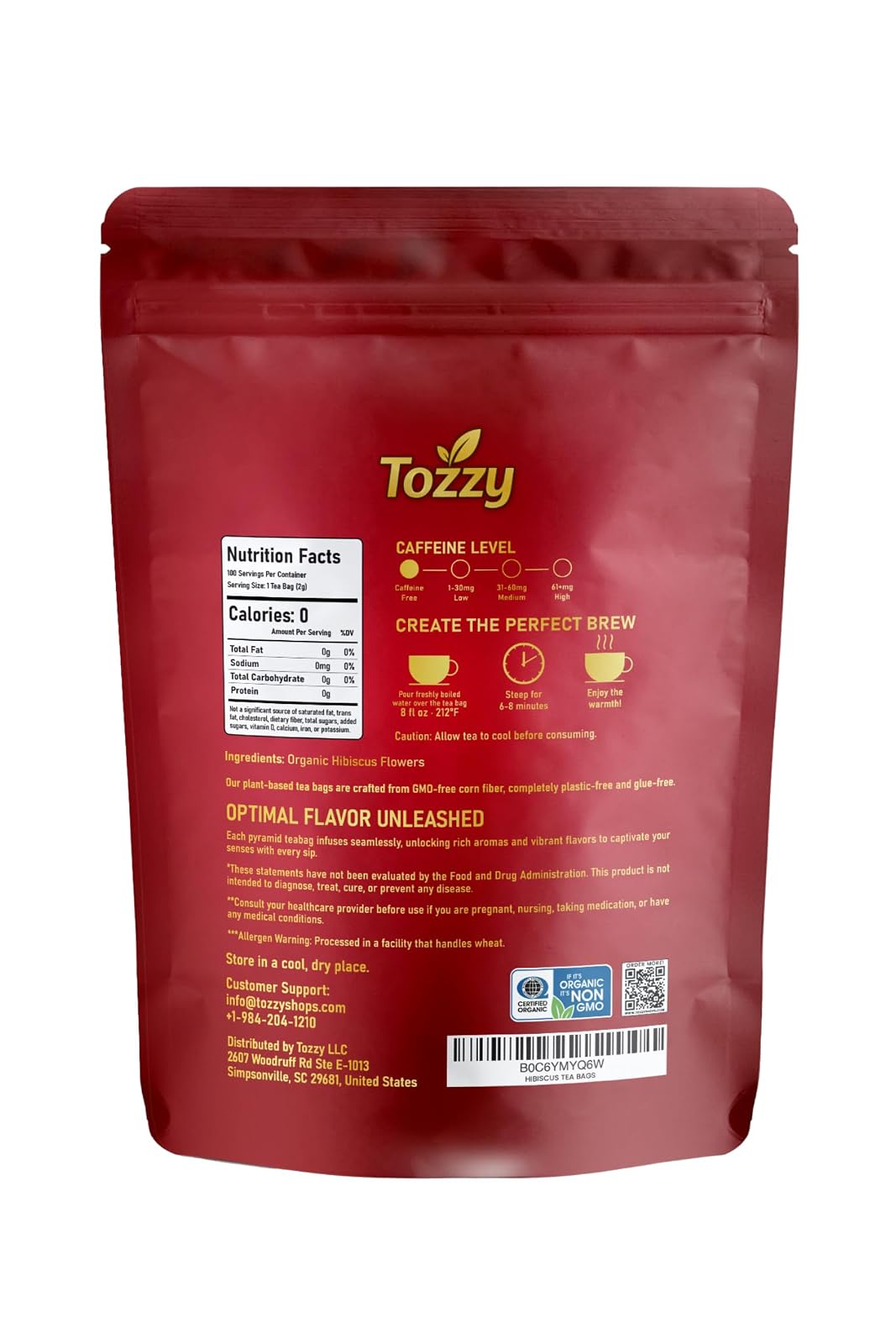 premium quality herbal tea bags