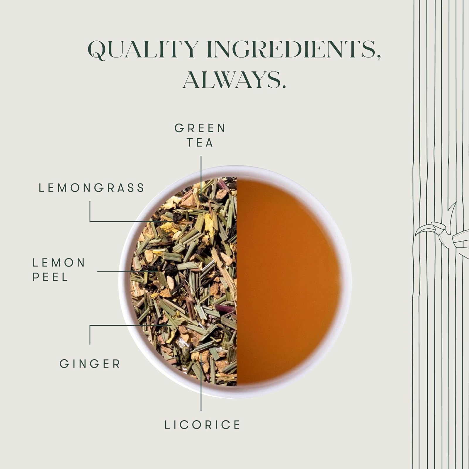 premium quality herbal tea bags