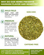 premium quality herbal tea leaves