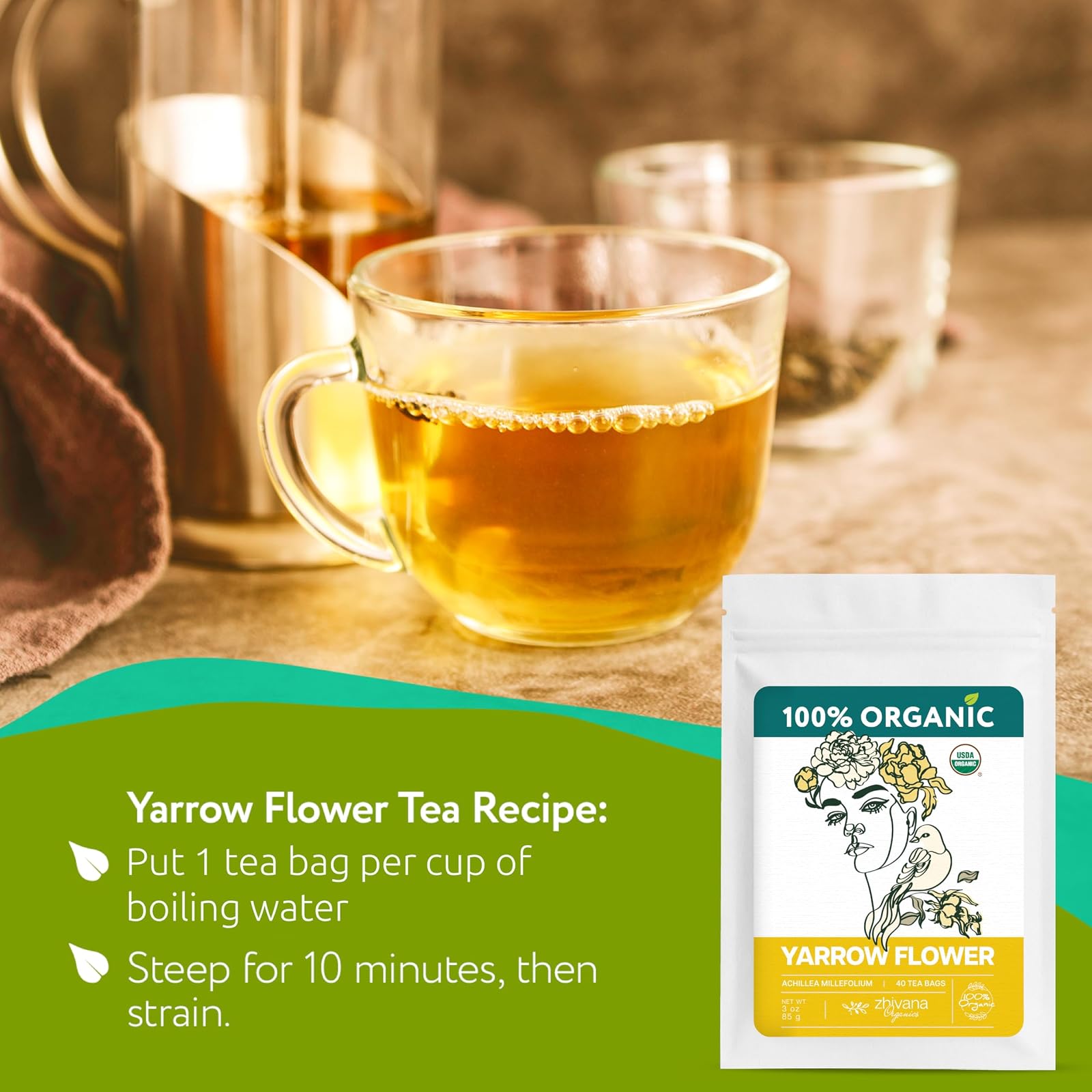 premium quality herbal tea selection