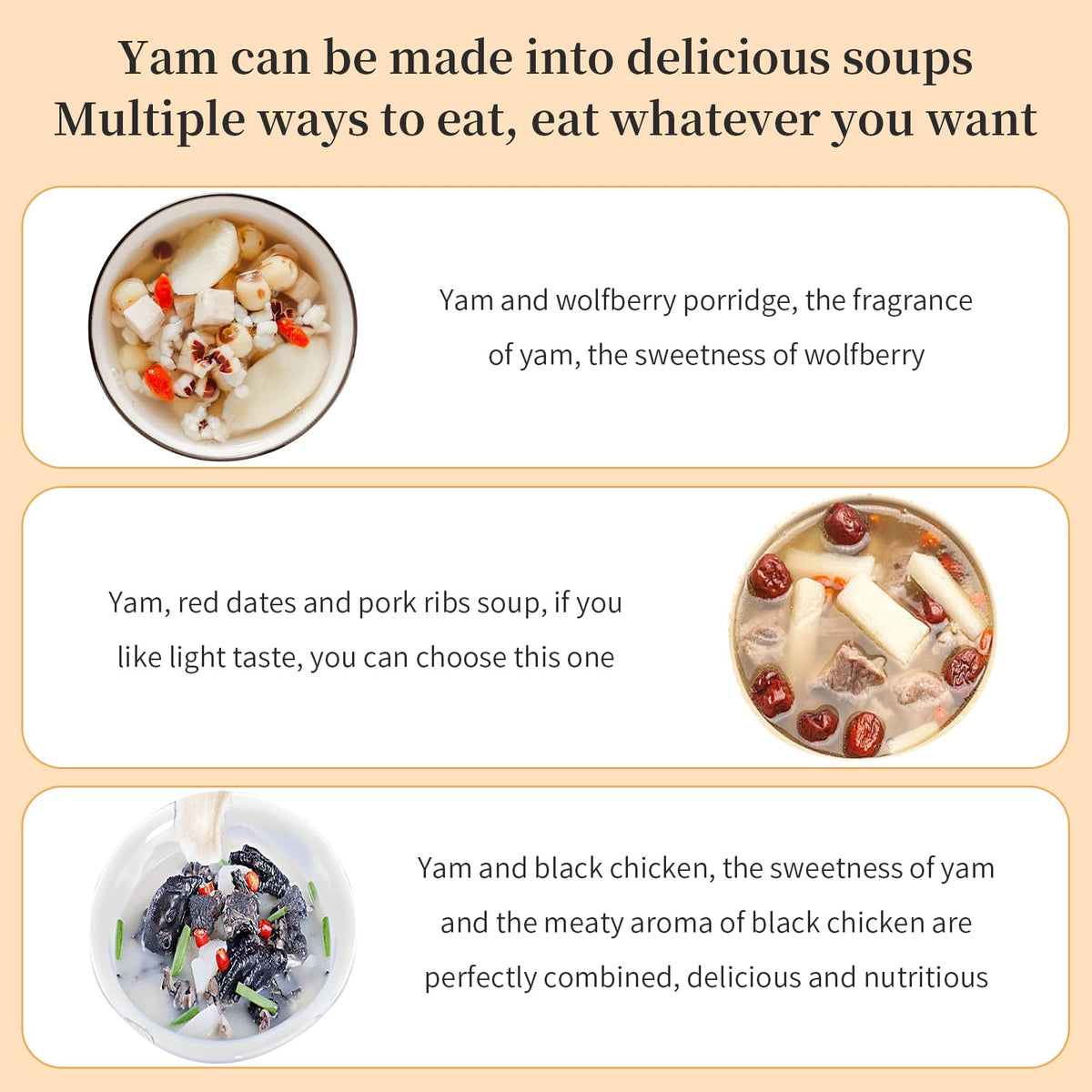 premium quality herbal yam root slices