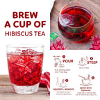 premium quality hibiscus tea bags