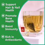 premium quality horsetail tea bags
