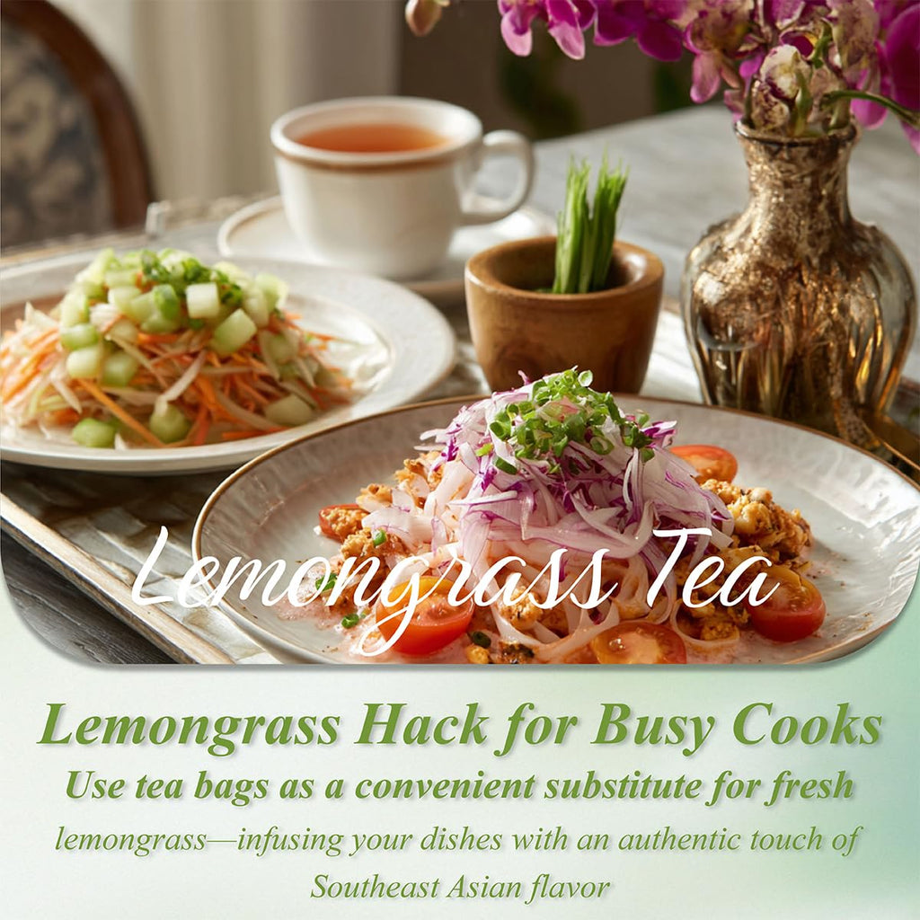 premium quality lemongrass tea bags