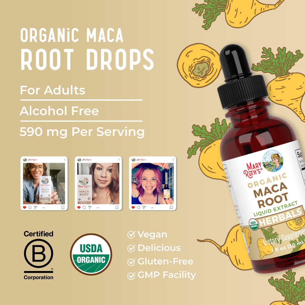 premium quality maca root drops