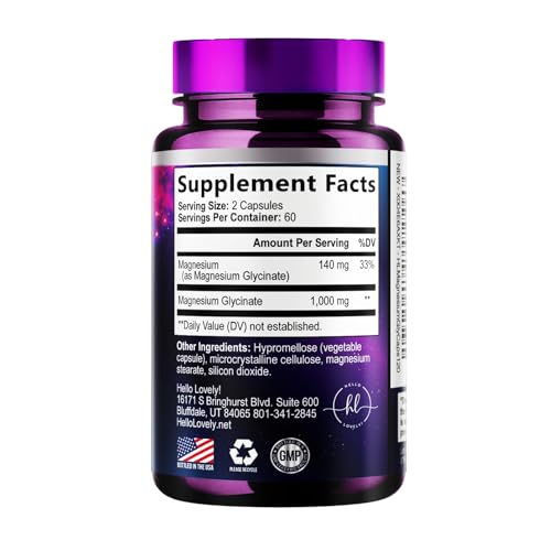 premium quality magnesium glycinate supplement