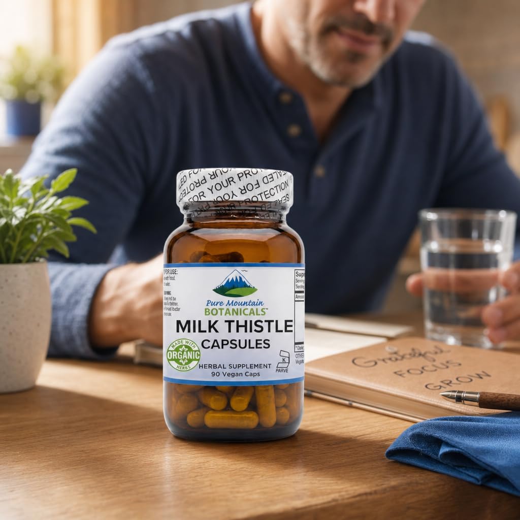 premium quality milk thistle capsules