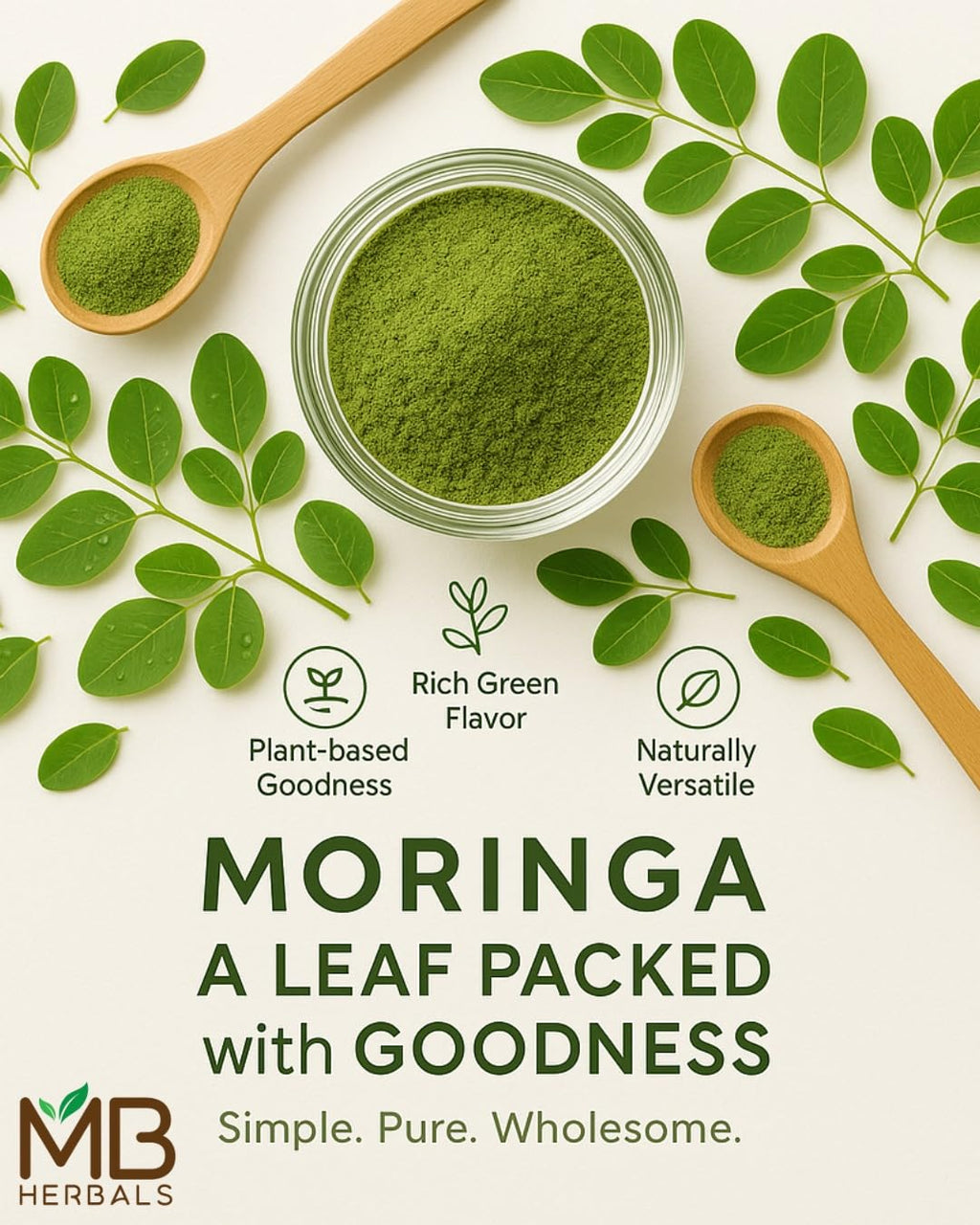 premium quality moringa powder supplement