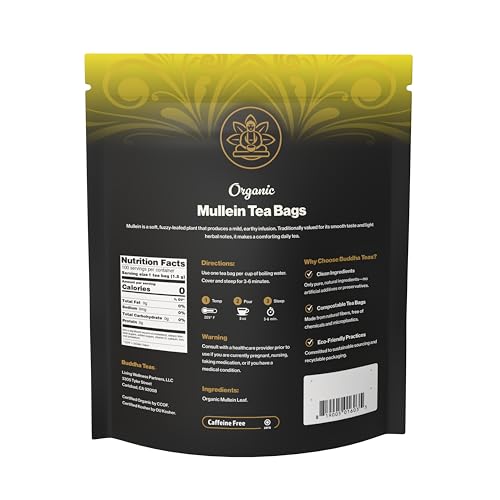 premium quality mullein leaf tea